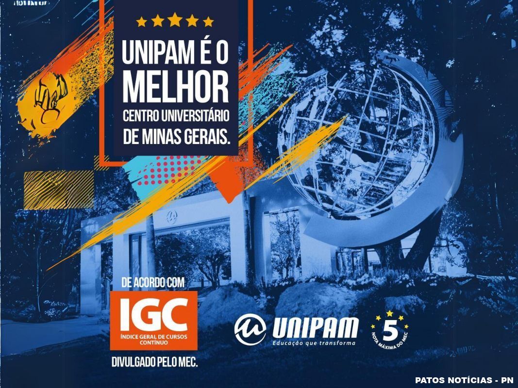 UNIPAM é o melhor Centro Universitário de MG, de acordo com Índice ...